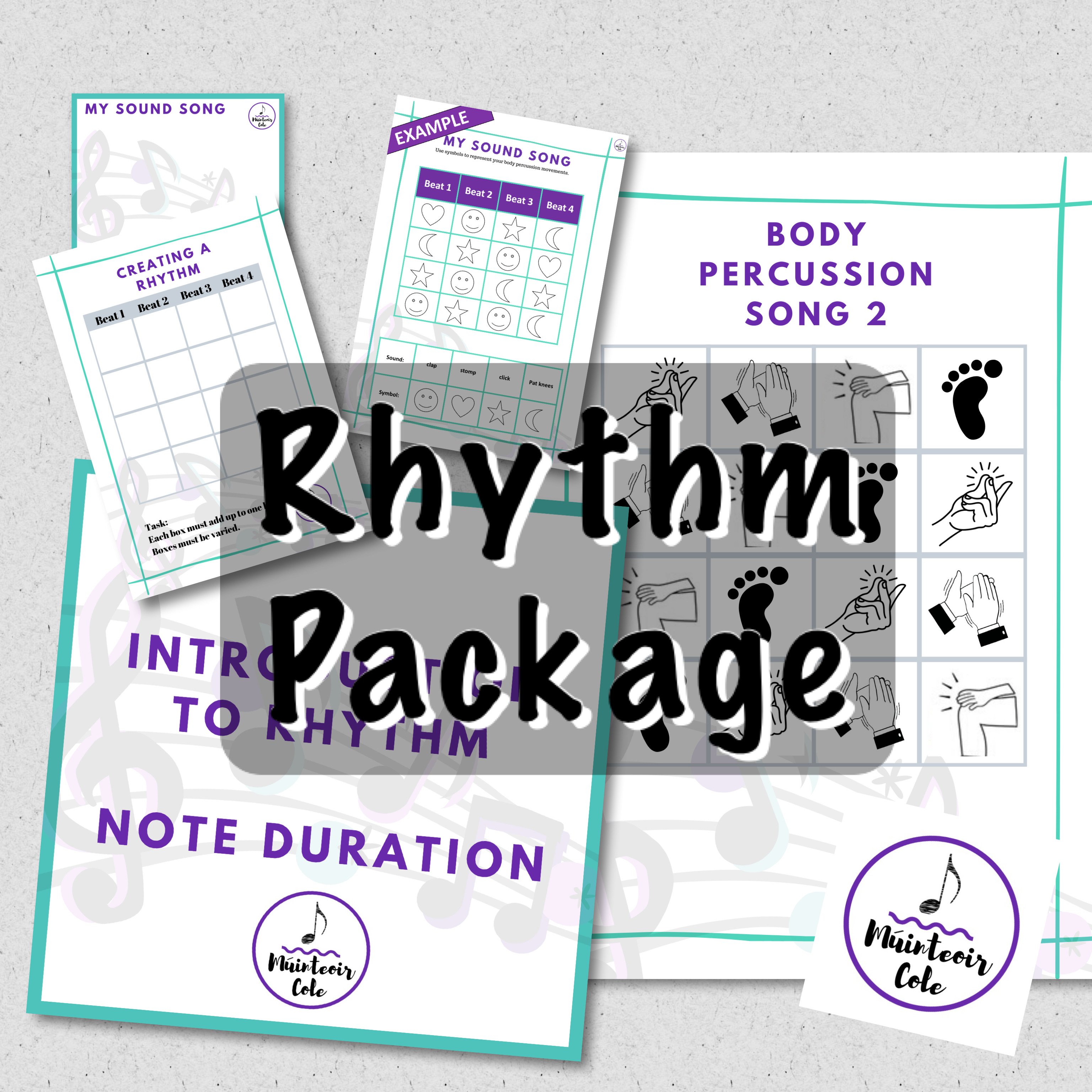 Intro to rhythm (FULL PACKAGE) | Lesson Plans