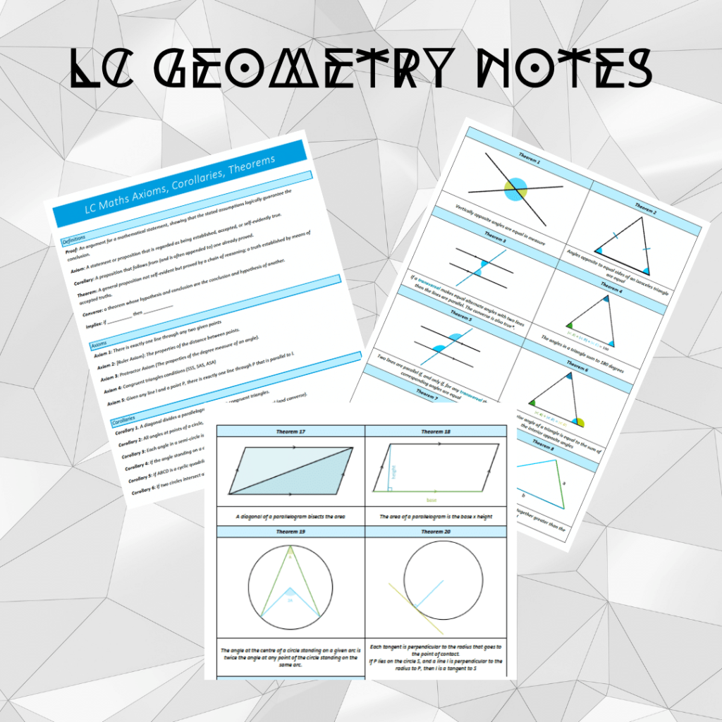 LC Geometry Theorems | Lesson Plans